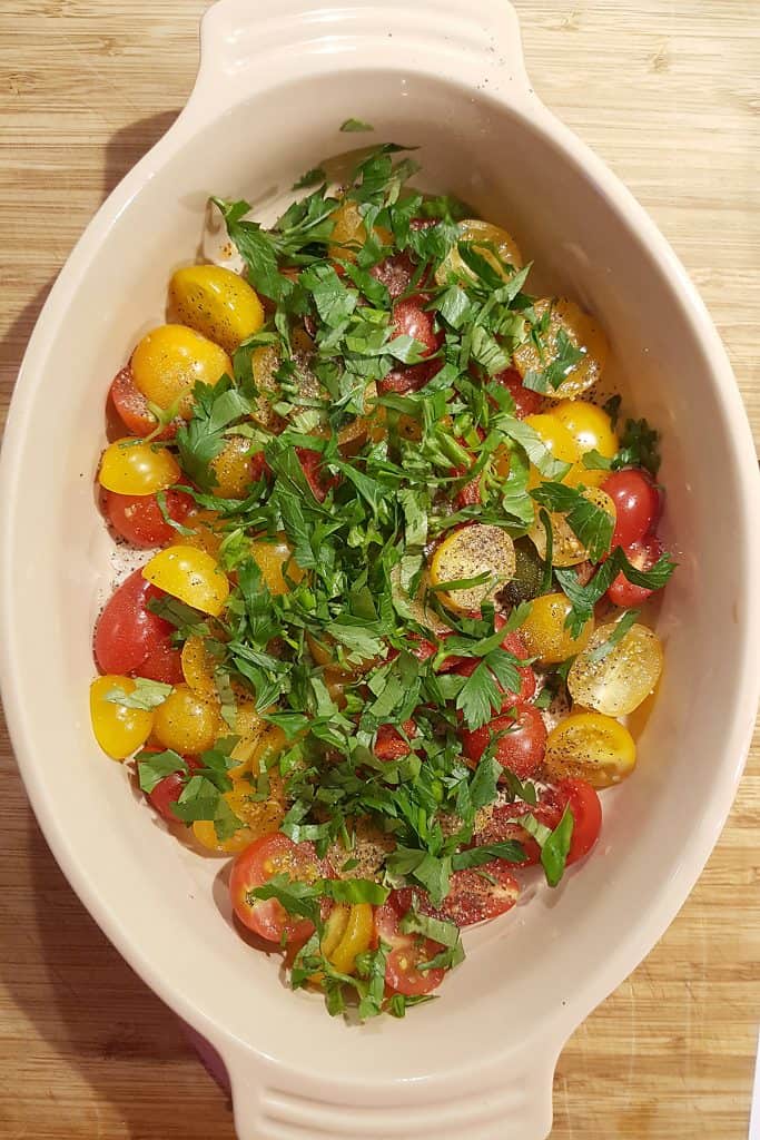 Baked Mozzarella with Prosciutto Recipe - Lana's Cooking