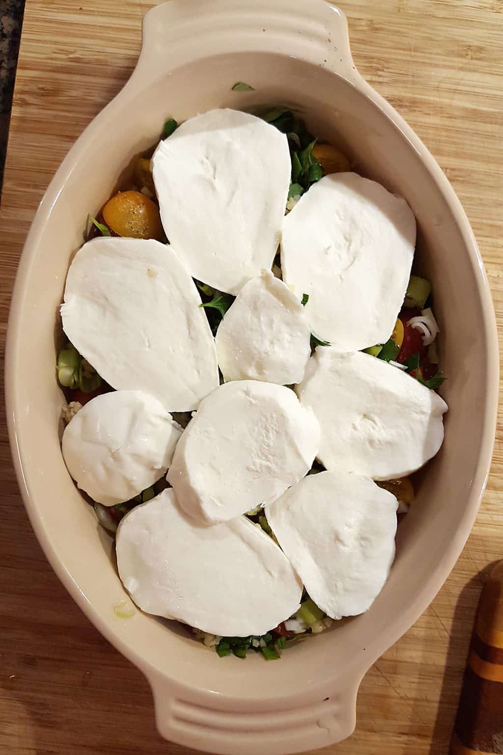 Baked Mozzarella with Prosciutto Recipe - Lana's Cooking