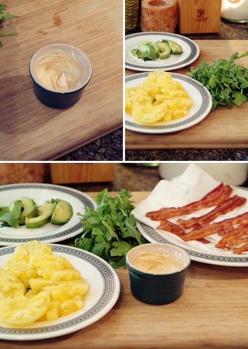 BLAT Wrap (Bacon, Lettuce, Avocado, and Tomato) Never Enough Thyme