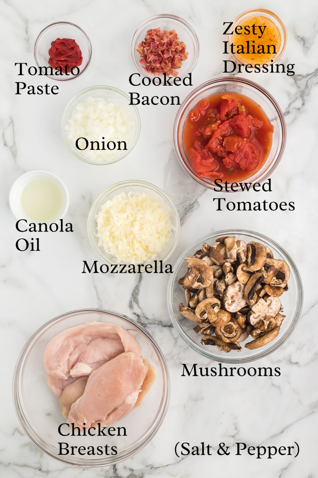 Bistro Chicken with Cheese and Bacon Recipe - Lana’s Cooking