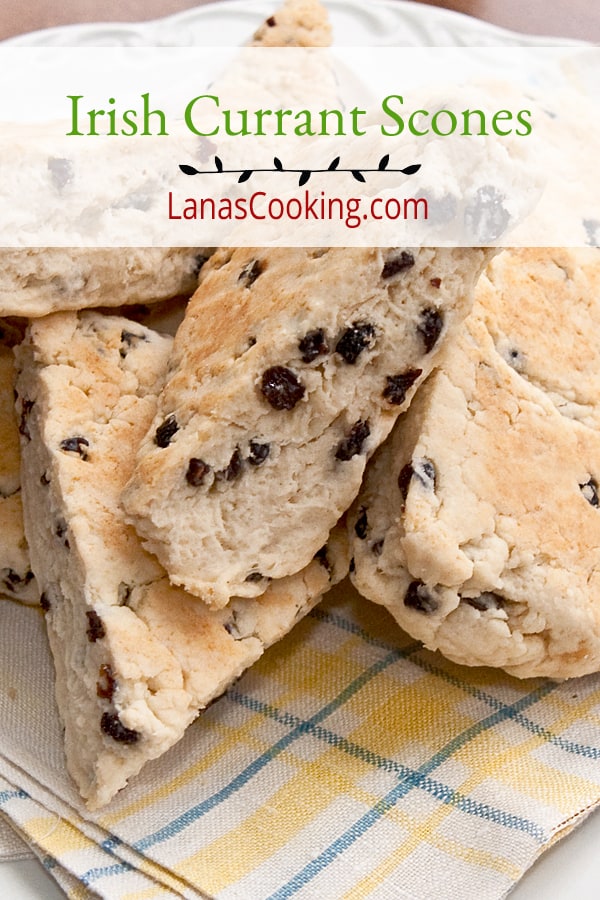 Irish Currant Scones Recipe from Never Enough Thyme