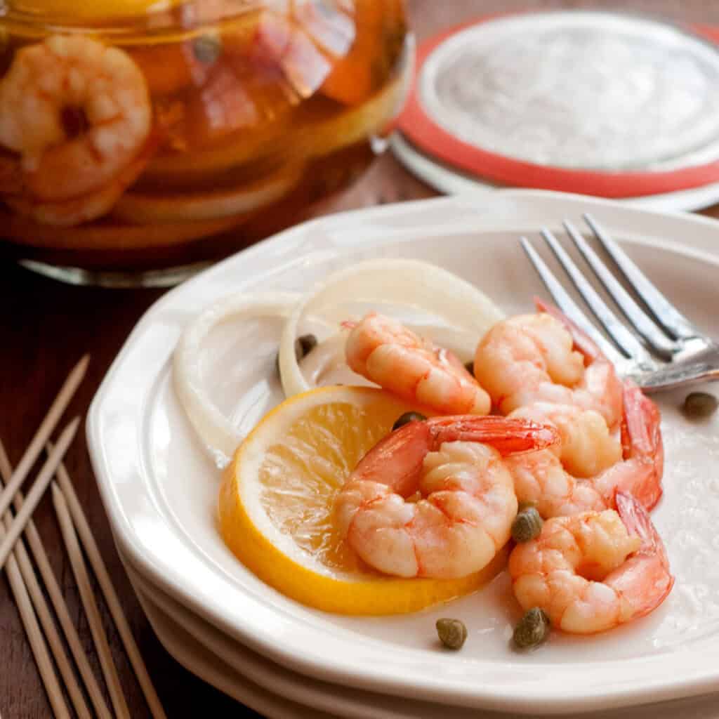 Pickled Shrimp Recipe - Lana's Cooking