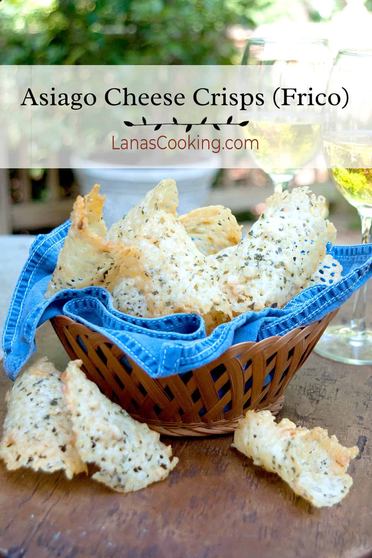 Asiago Cheese Crisps (Frico) Recipe - Lana’s Cooking