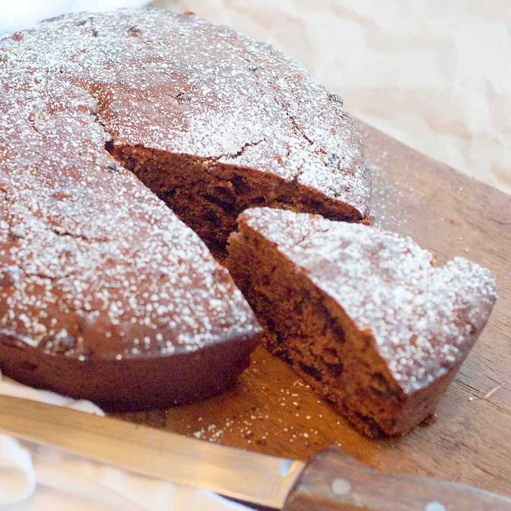 Traditional Irish Spiced Fruitcake from Never Enough Thyme