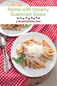 Penne with Creamy Guanciale Sauce | Never Enough Thyme