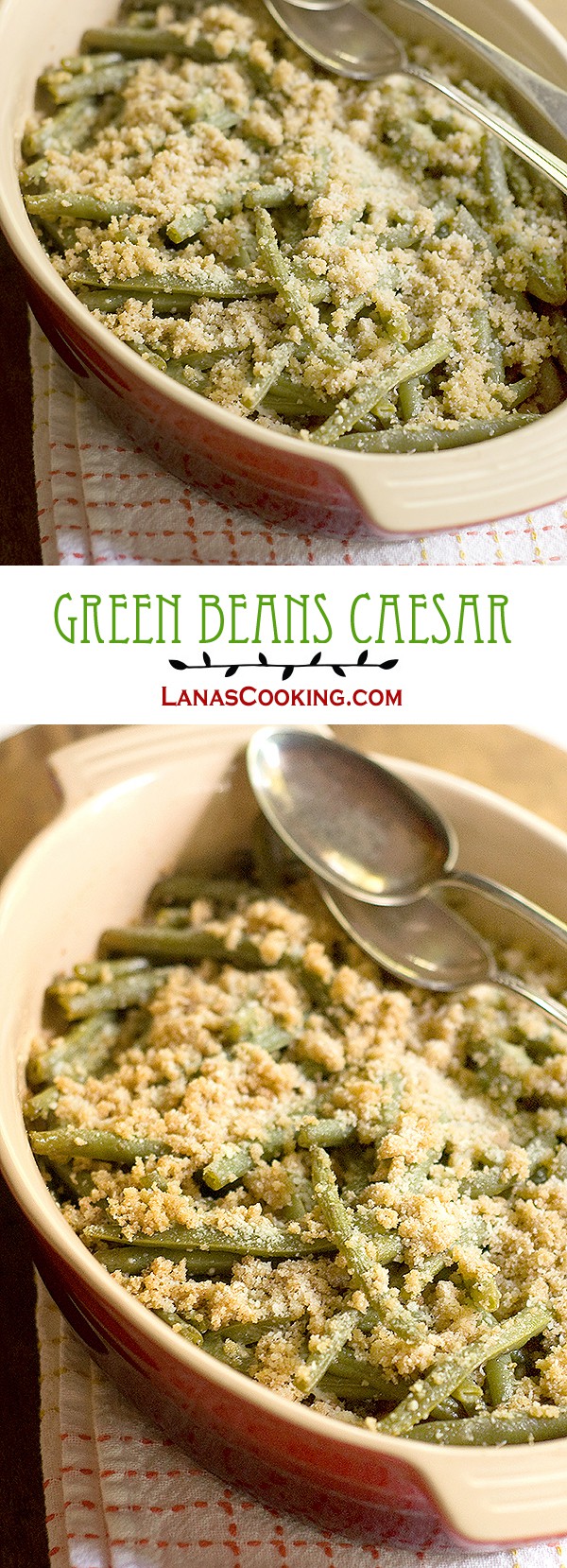Green Beans Caesar a Great Side Dish from Lana's Cooking