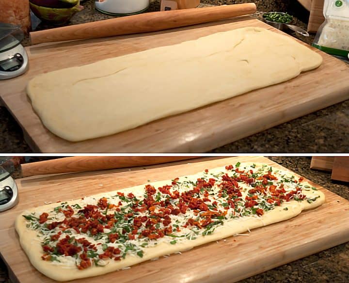 Pane Bianco with Tomatoes, Basil, and Garlic Recipe - Lana’s Cooking