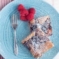 Chocolate Raspberry Bar Cookies from Lana’s Cooking