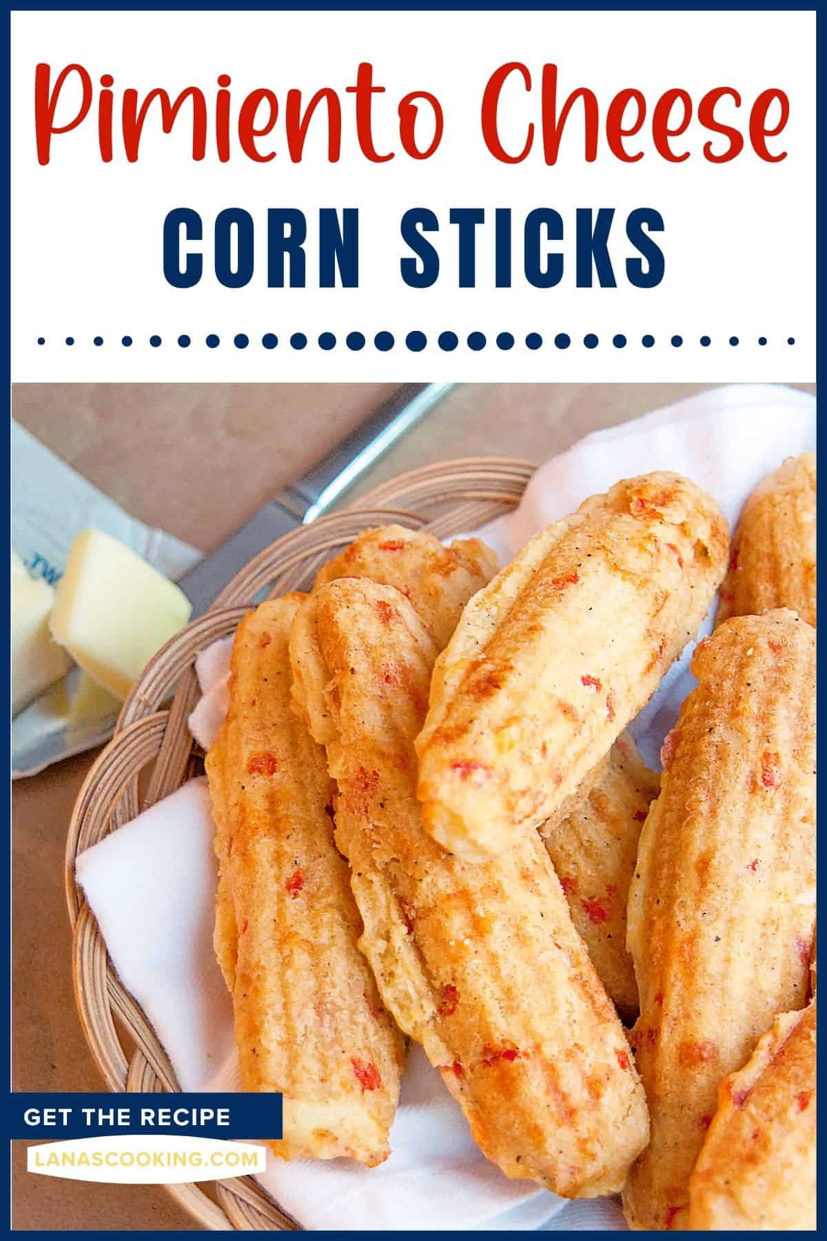 Pimiento Cheese Corn Sticks Recipe - Lana’s Cooking