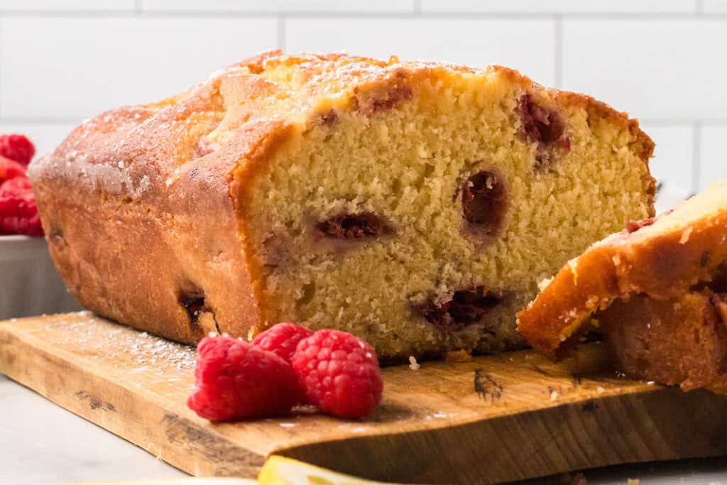 Lemon Raspberry Bread Recipe - Lana’s Cooking