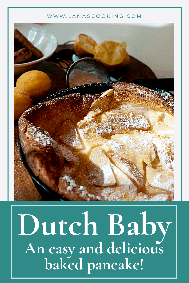 Delicious Dutch Baby Pancake Recipe from Lana's Cooking