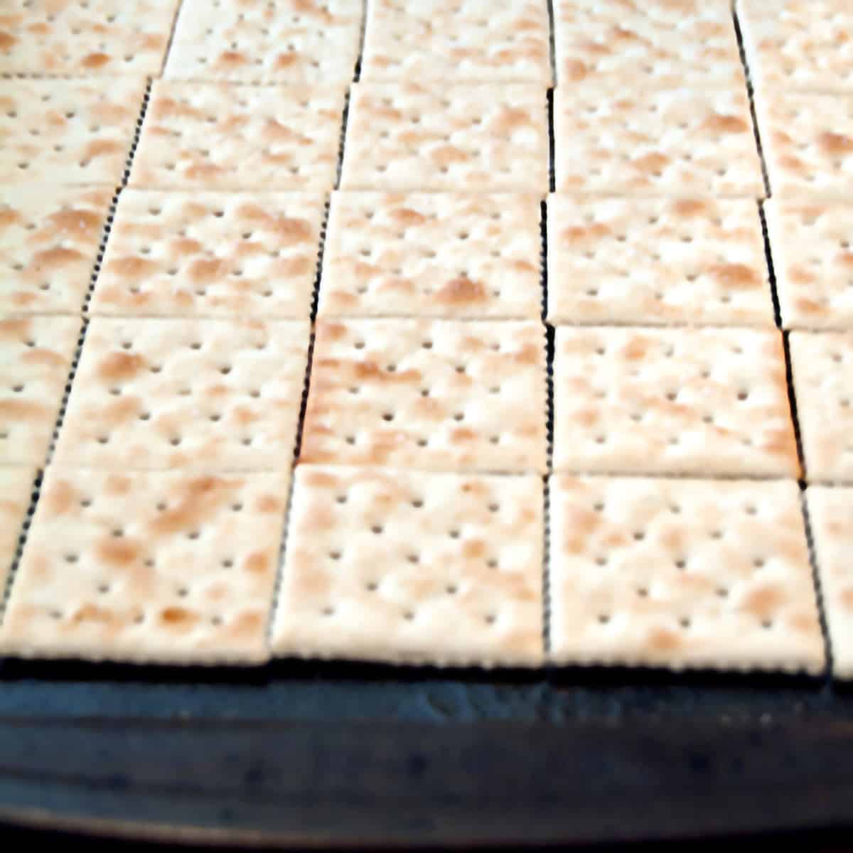 Saltine Cracker Toffee Recipe from Lana’s Cooking