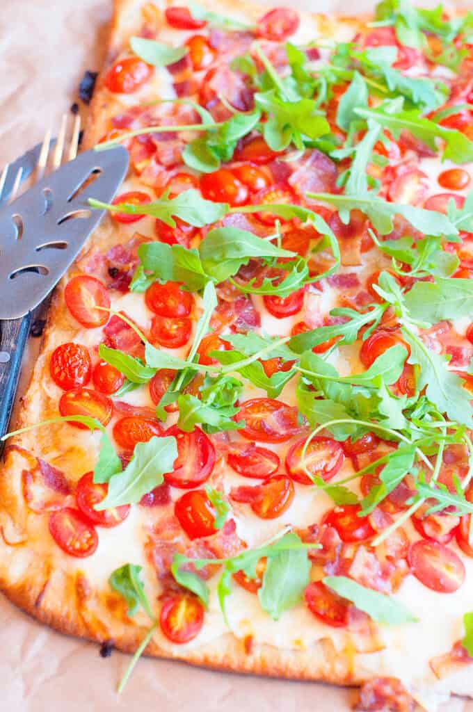 BLT Pizza Recipe - Lana’s Cooking