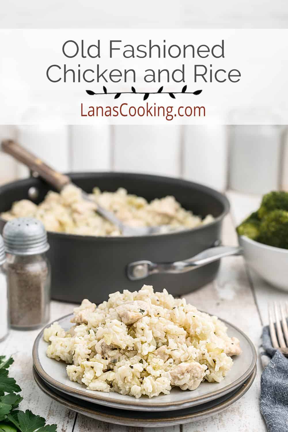 Old Fashioned Chicken and Rice Recipe - Lana’s Cooking