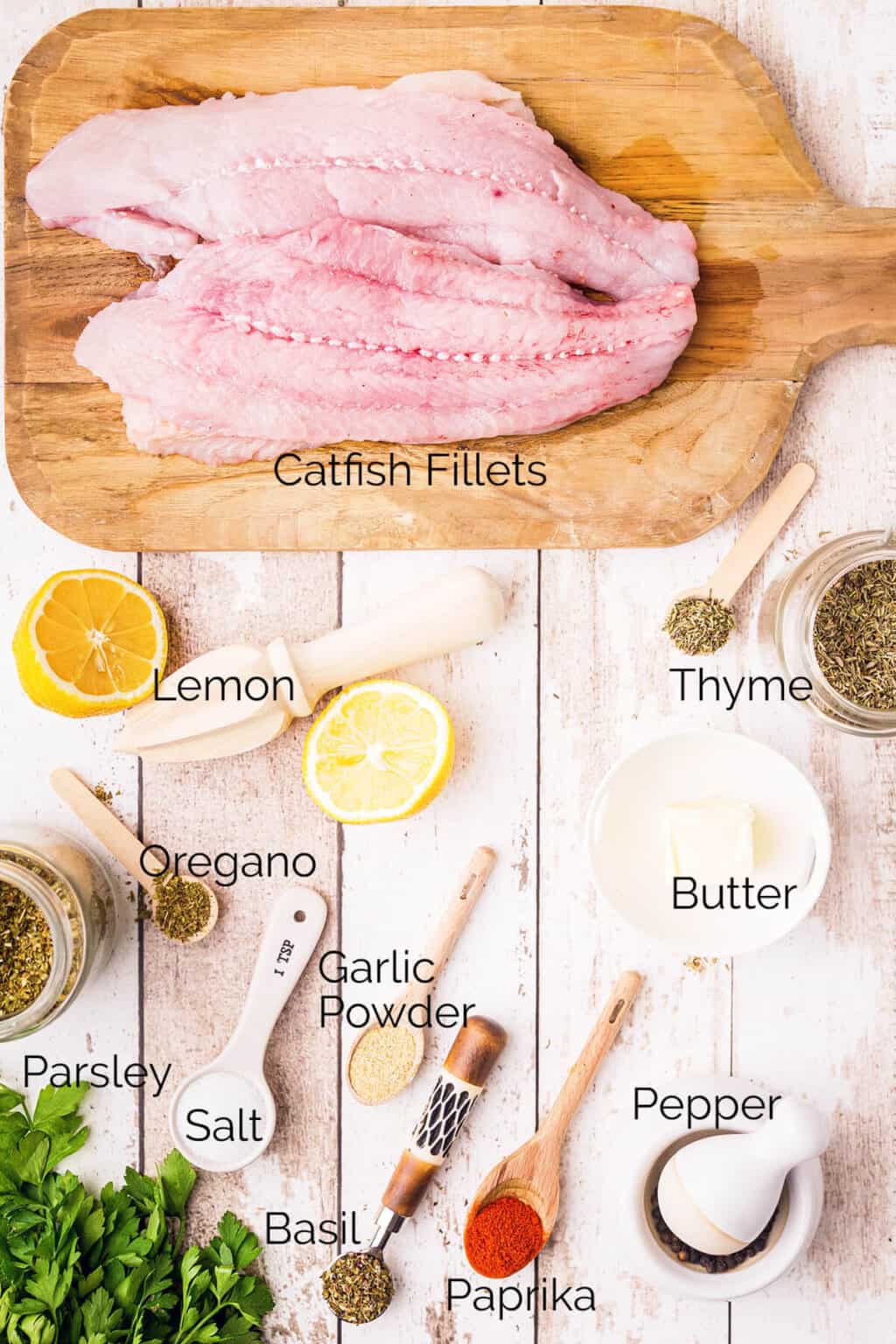 Baked Catfish with Herbs - Lana’s Cooking