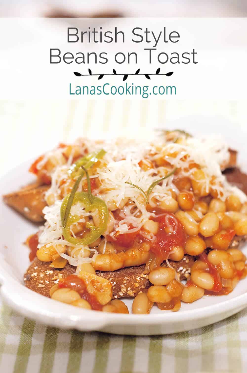 British Style Beans on Toast Recipe - Lana’s Cooking