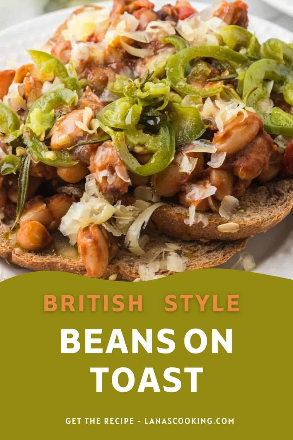 British Style Beans on Toast Recipe - Lana’s Cooking