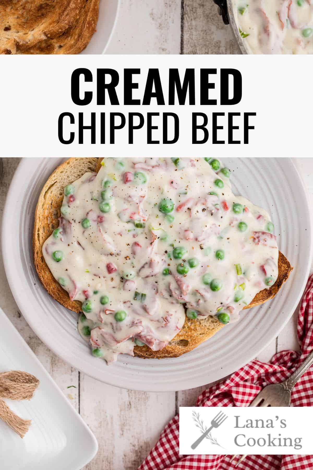 Creamed Chipped Beef Recipe - Lana's Cooking
