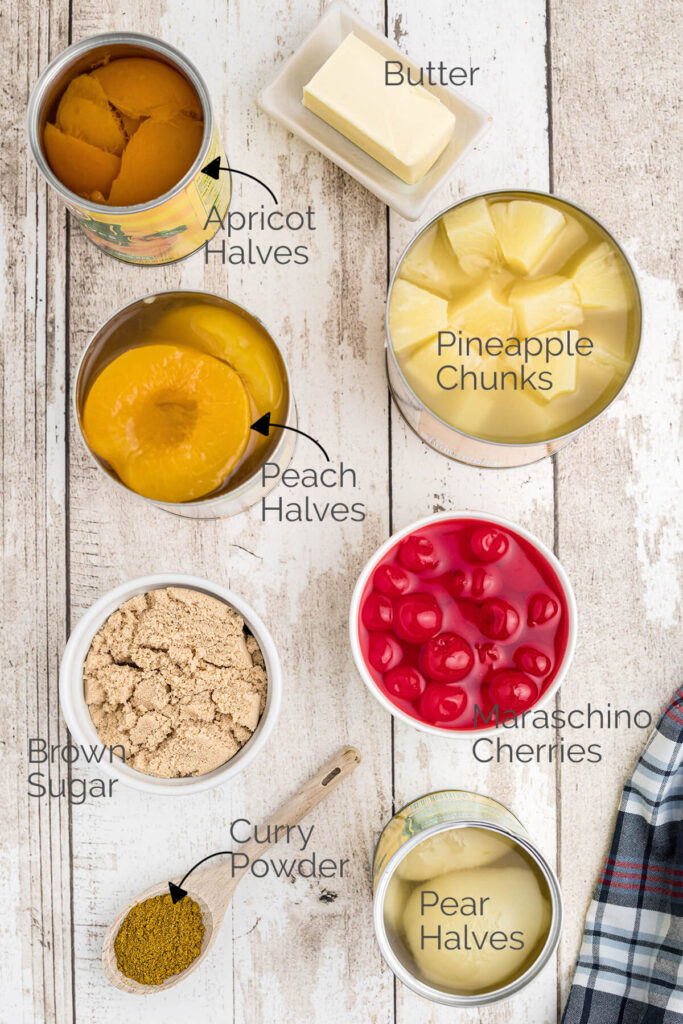 Hot Baked Curried Fruit Recipe - Lana’s Cooking