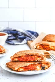 Quick and Easy Pepperoni Calzone Recipe - Lana’s Cooking