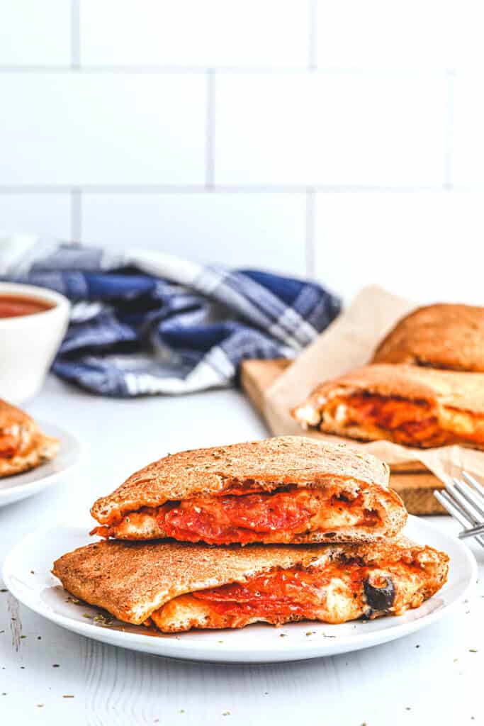 Quick and Easy Pepperoni Calzone Recipe - Lana’s Cooking