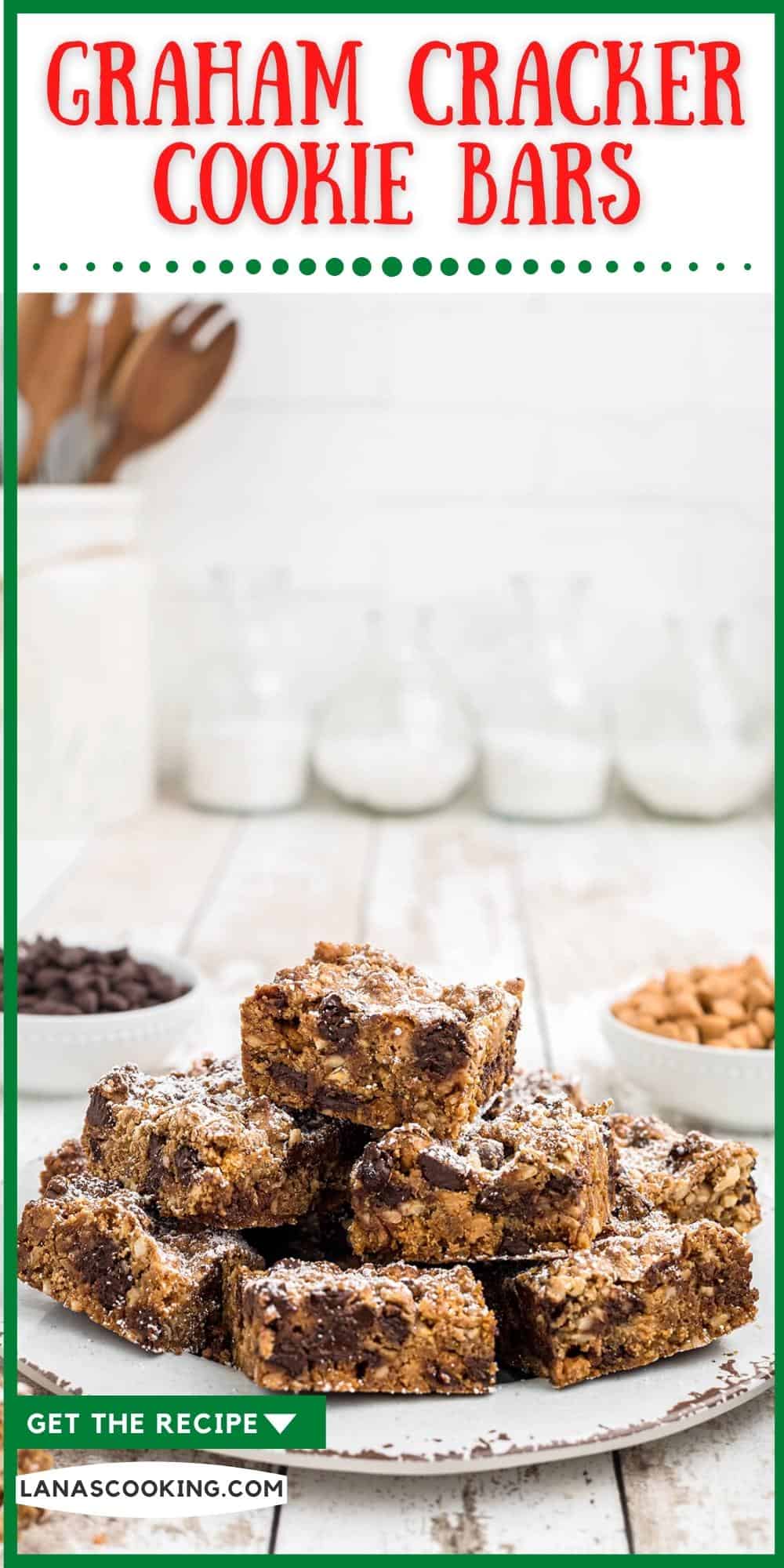 Old Fashioned Graham Cookie Bars Recipe - Lana's Cooking