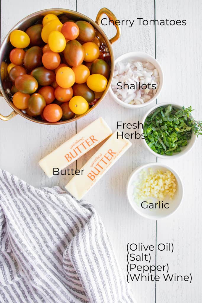 Burst Cherry Tomato Sauce Recipe - Lana's Cooking