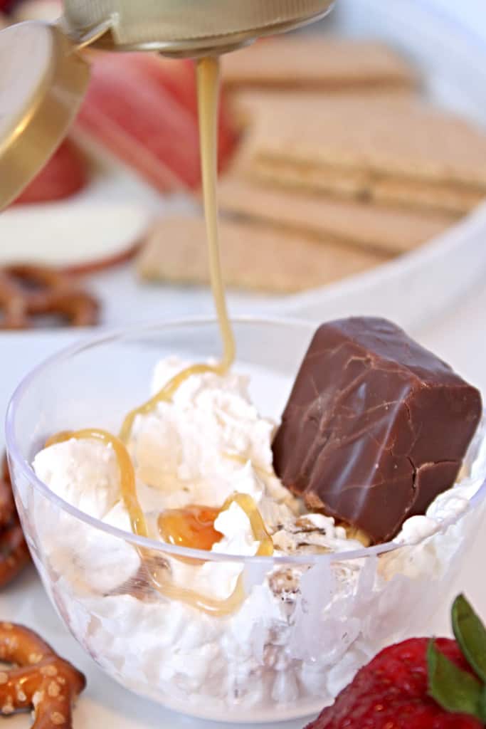 Easy Snickers Dip Recipe - Lana's Cooking