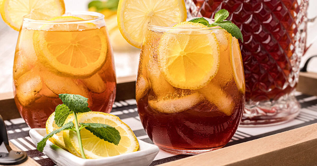 Southern Iced Sweet Tea Recipe - Lana’s Cooking