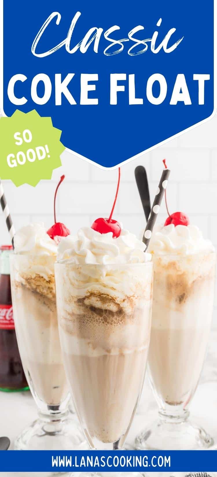 Classic Coke Float Recipe - Lana's Cooking