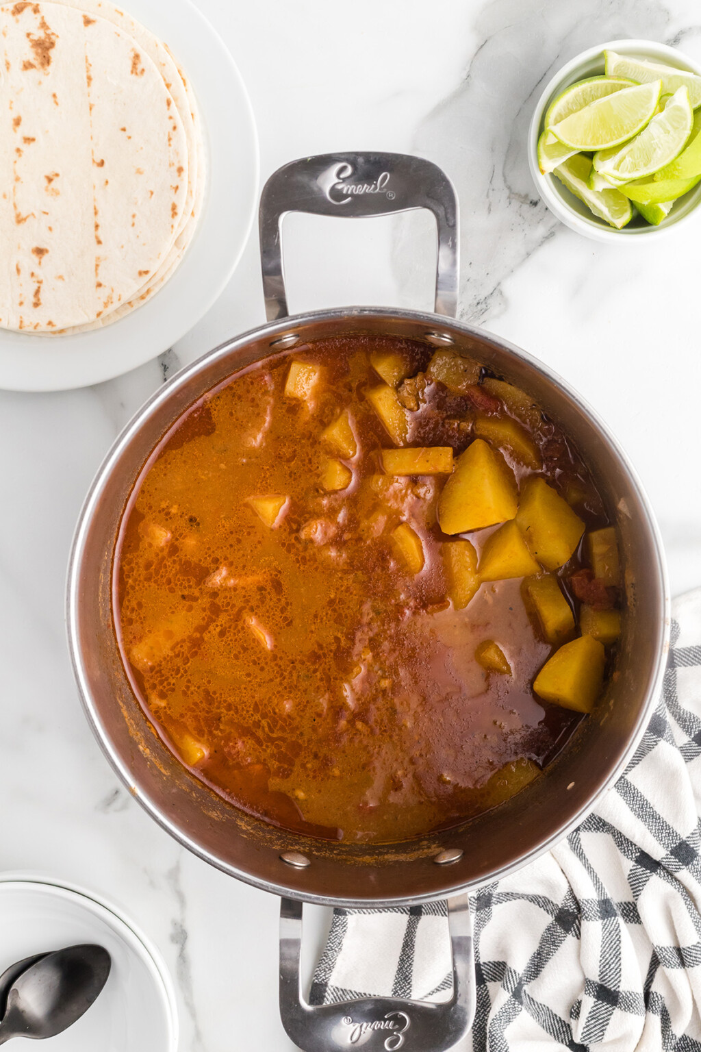 Mexican Beef Stew (Caldillo) Recipe - Lana’s Cooking