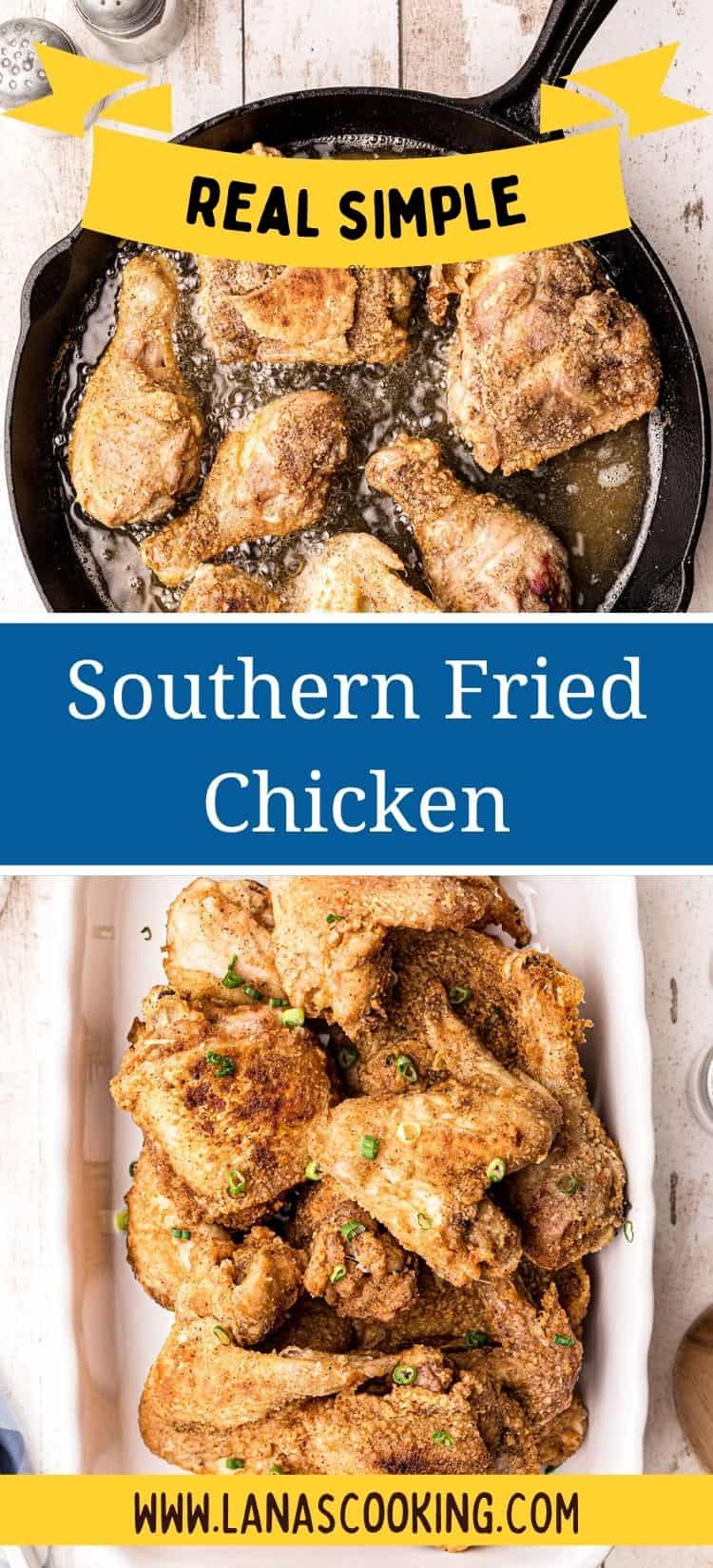 Real Simple Southern Fried Chicken Recipe - Lana’s Cooking