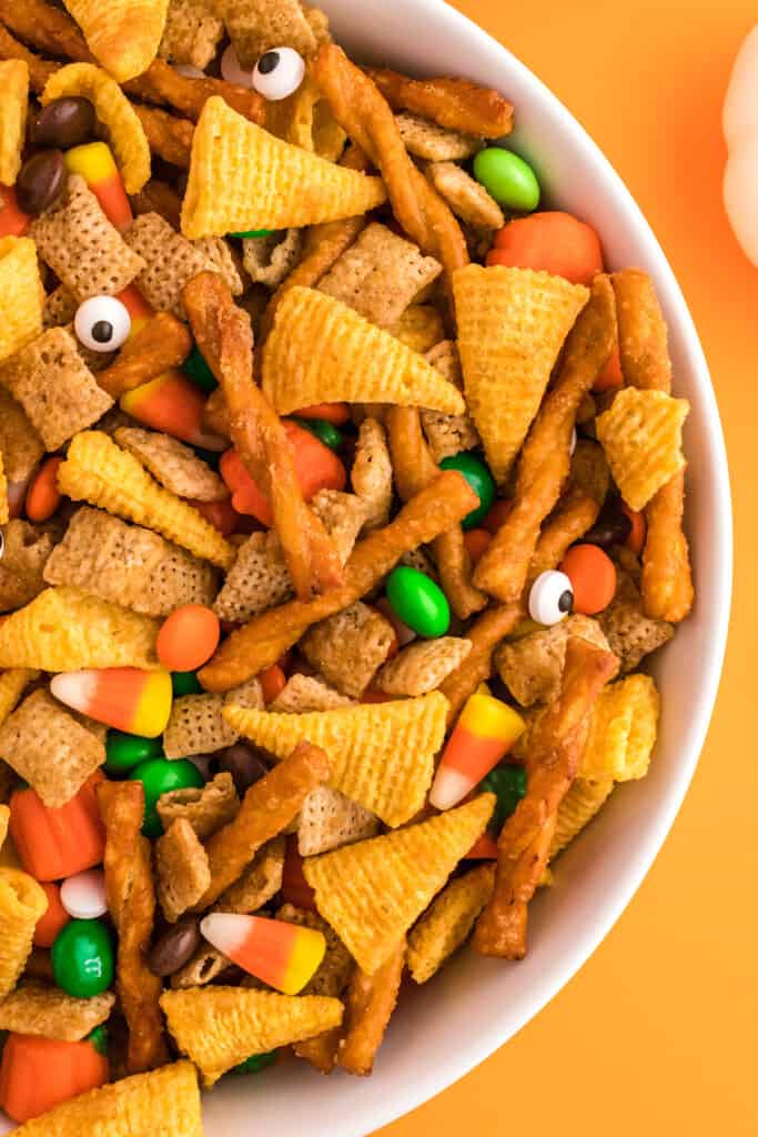 Halloween Party Snack Mix Recipe - Lana's Cooking