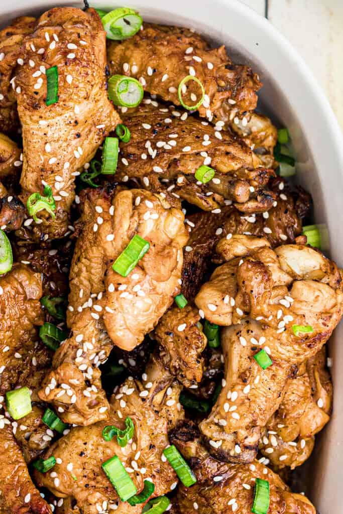 Slow Cooker Asian Style Wings Recipe - Lana’s Cooking