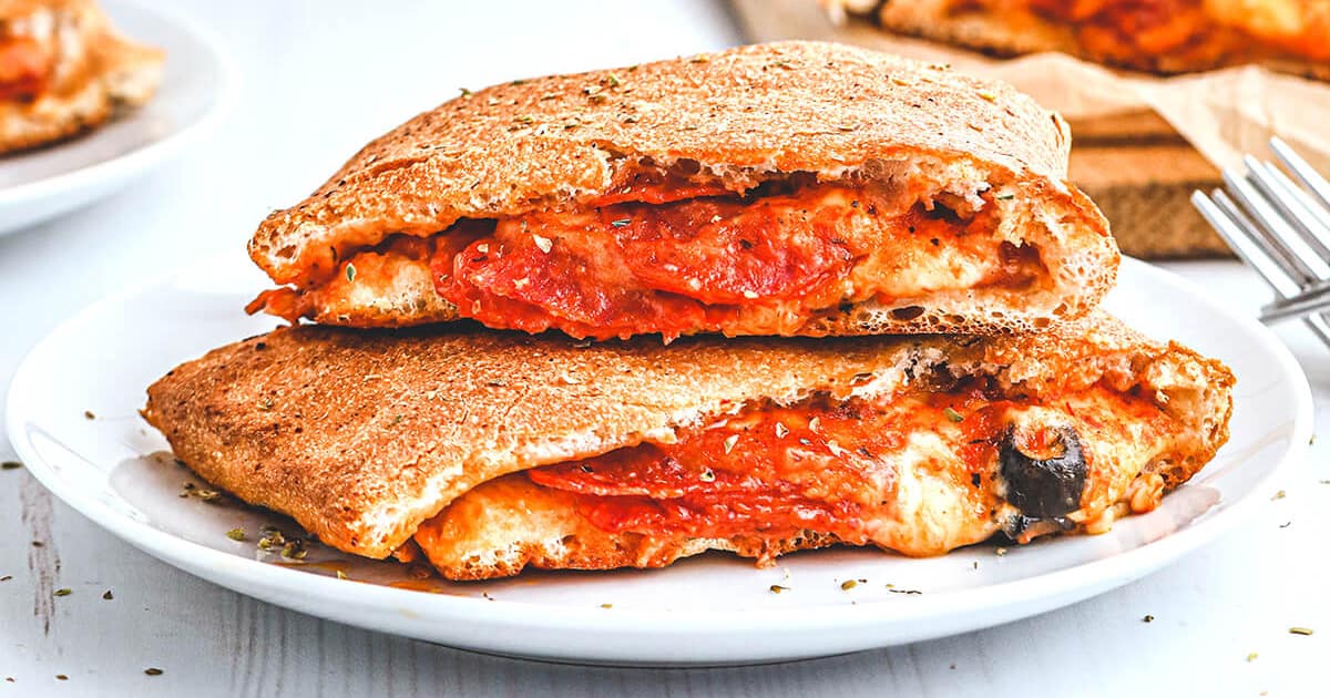 Quick and Easy Pepperoni Calzone Recipe - Lana’s Cooking
