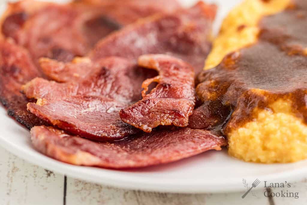 Country Ham with Red Eye Gravy Recipe - Lana's Cooking