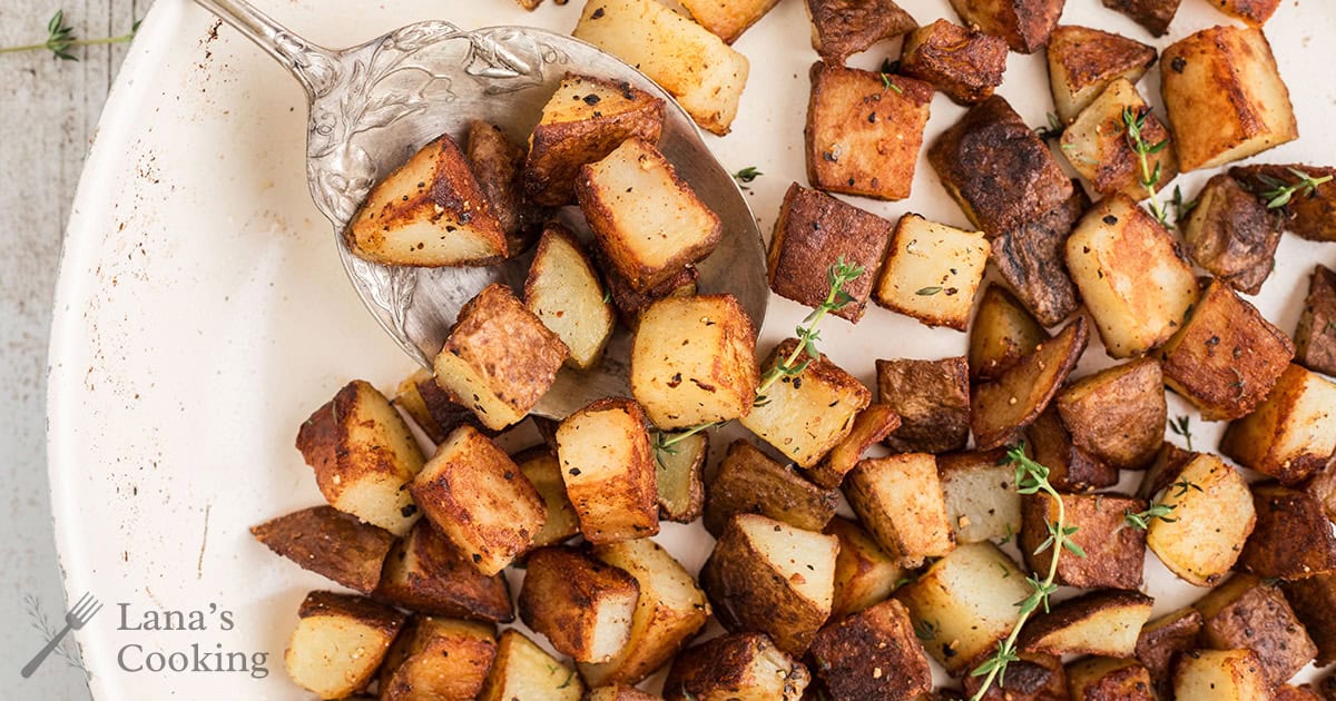 Easy Southern Home Fries Recipe - Lana's Cooking