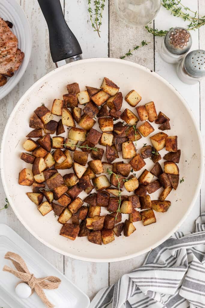 Easy Southern Home Fries Recipe - Lana's Cooking