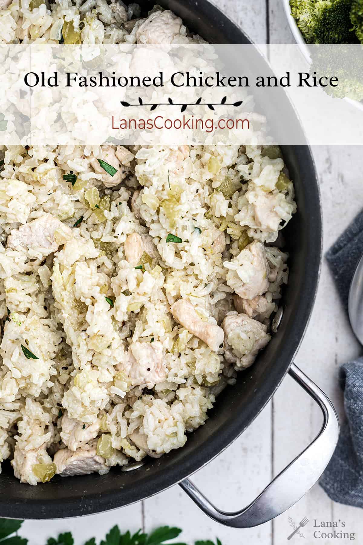Old Fashioned Chicken and Rice Recipe - Lana’s Cooking
