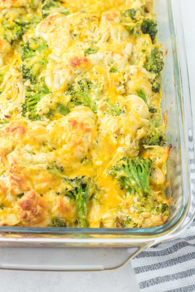 Chicken and Broccoli Bubble Up Casserole - Lana's Cooking