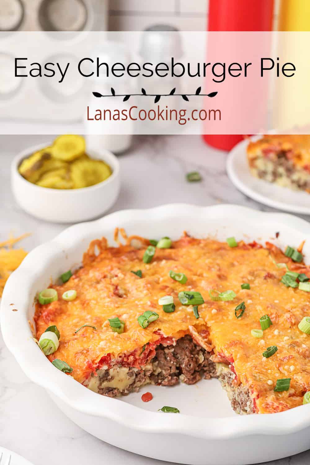 Easy Cheeseburger Pie (with Bisquick) Recipe - Lana's Cooking
