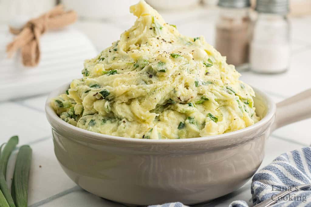 Traditional Irish Champ Recipe - Lana's Cooking