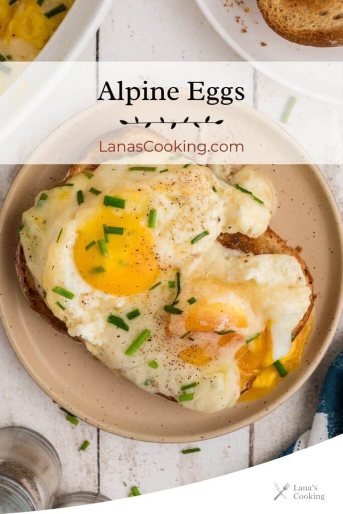 Alpine Eggs Recipe - Lana’s Cooking