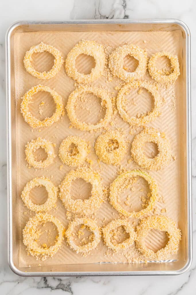 Baked Panko Onion Rings Recipe - Lana’s Cooking