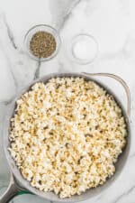 Garlic Butter and Herb Popcorn Recipe - Lana's Cooking