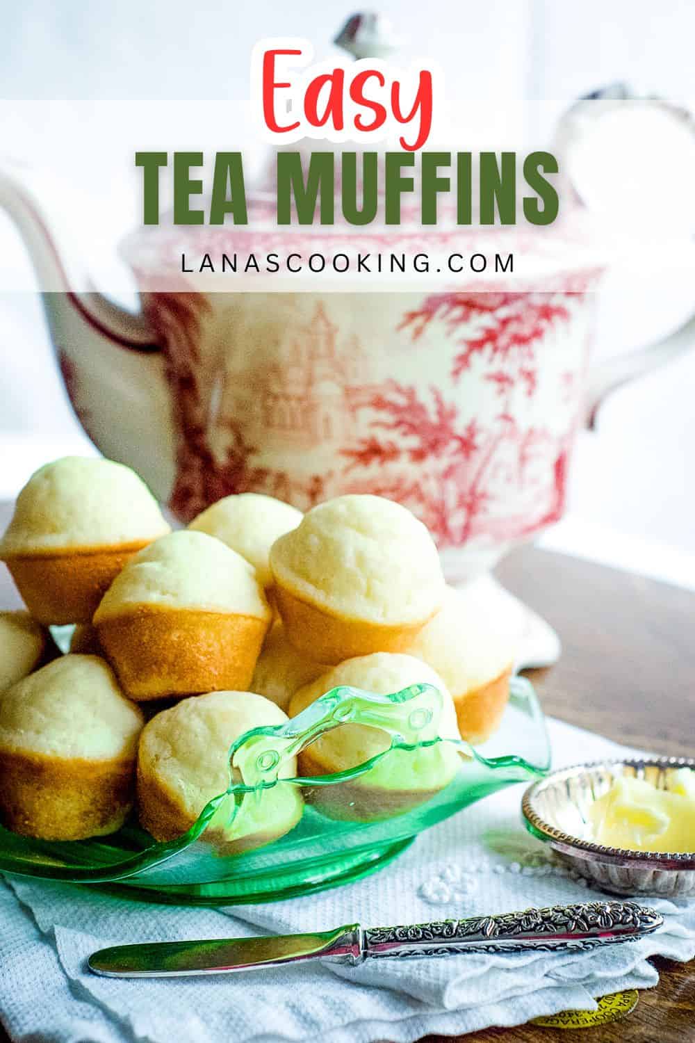 Tea Muffins Recipe - Lana’s Cooking