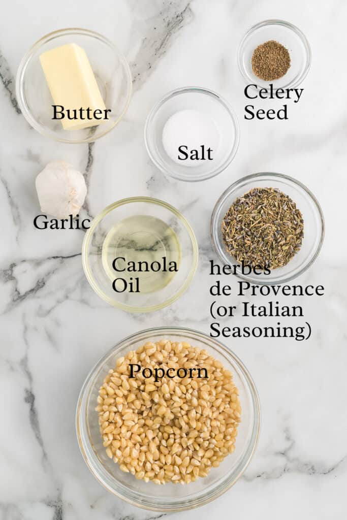 Garlic Butter and Herb Popcorn Recipe - Lana's Cooking