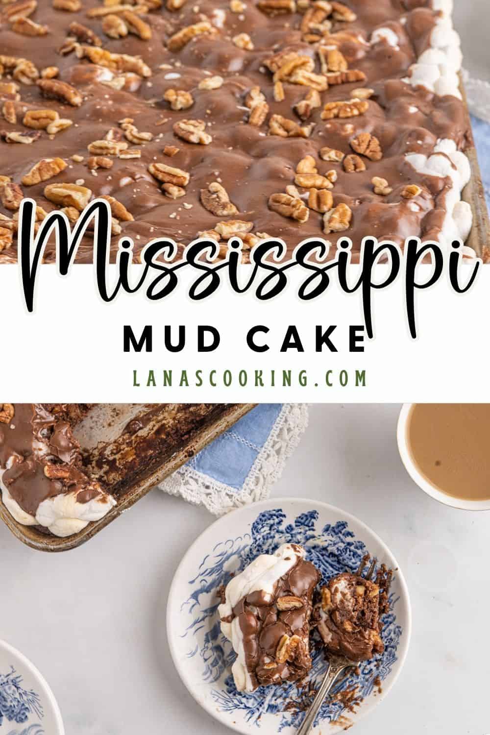 Vintage Mississippi Mud Cake - Lana’s Cooking