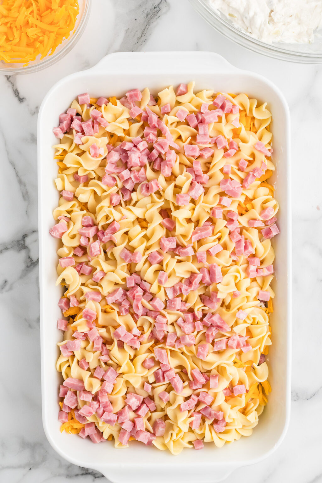 Easy Ham and Noodle Casserole Recipe - Lana's Cooking