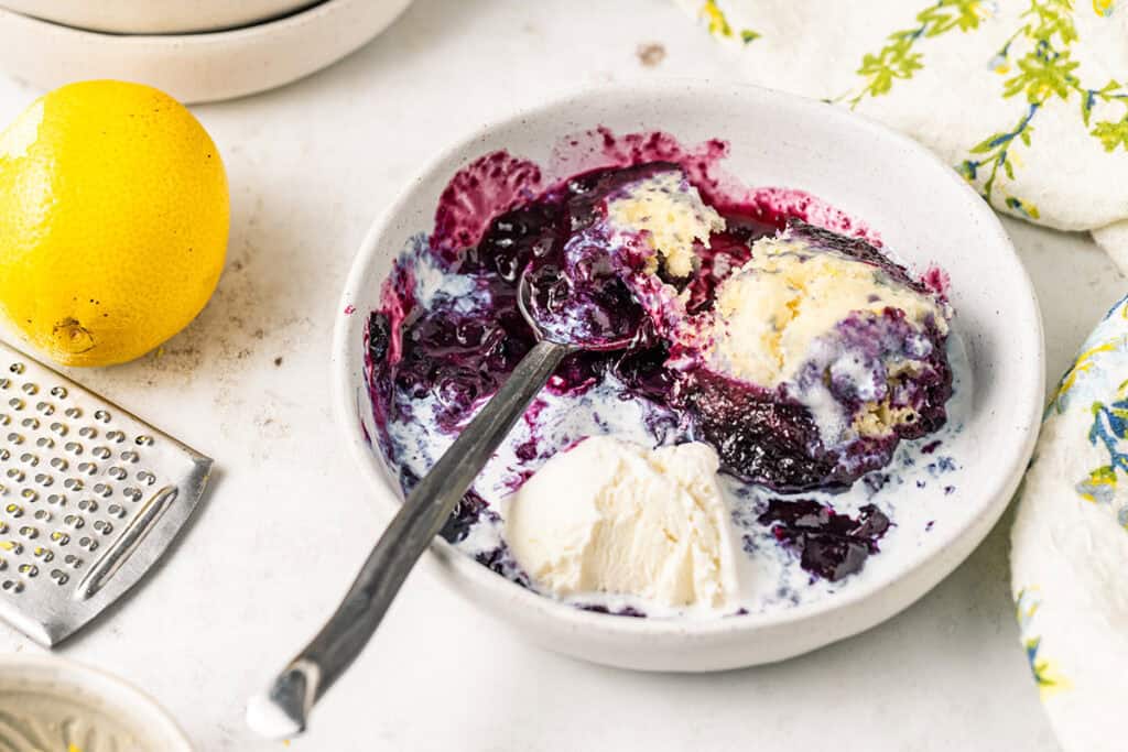 Stovetop Blueberry Slump Recipe - Lana's Cooking